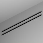 L200 – 2 Slot Linear Diffuser 90° Opening