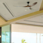 LF245 – 2 Slot Framed Linear Diffuser 45° Opening