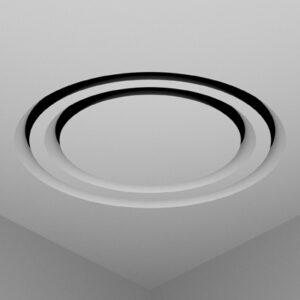 R200 – 2 Slot Round Diffuser
